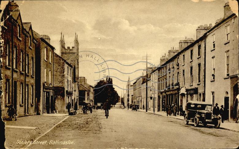 Society Street, Ballinasloe | Postcards Ireland